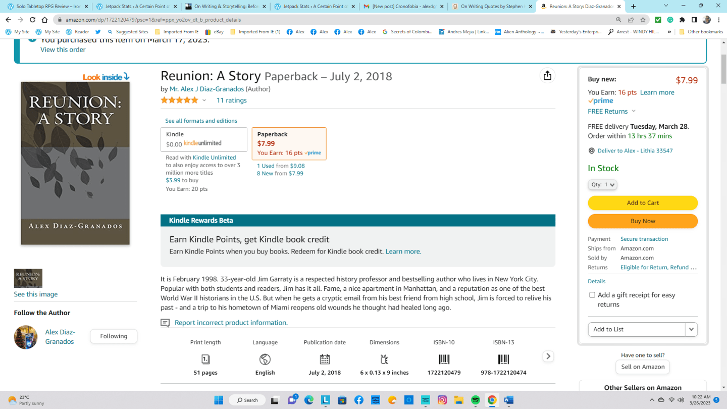 On Writing and Storytelling: How One Story Became Three – A Certain ...